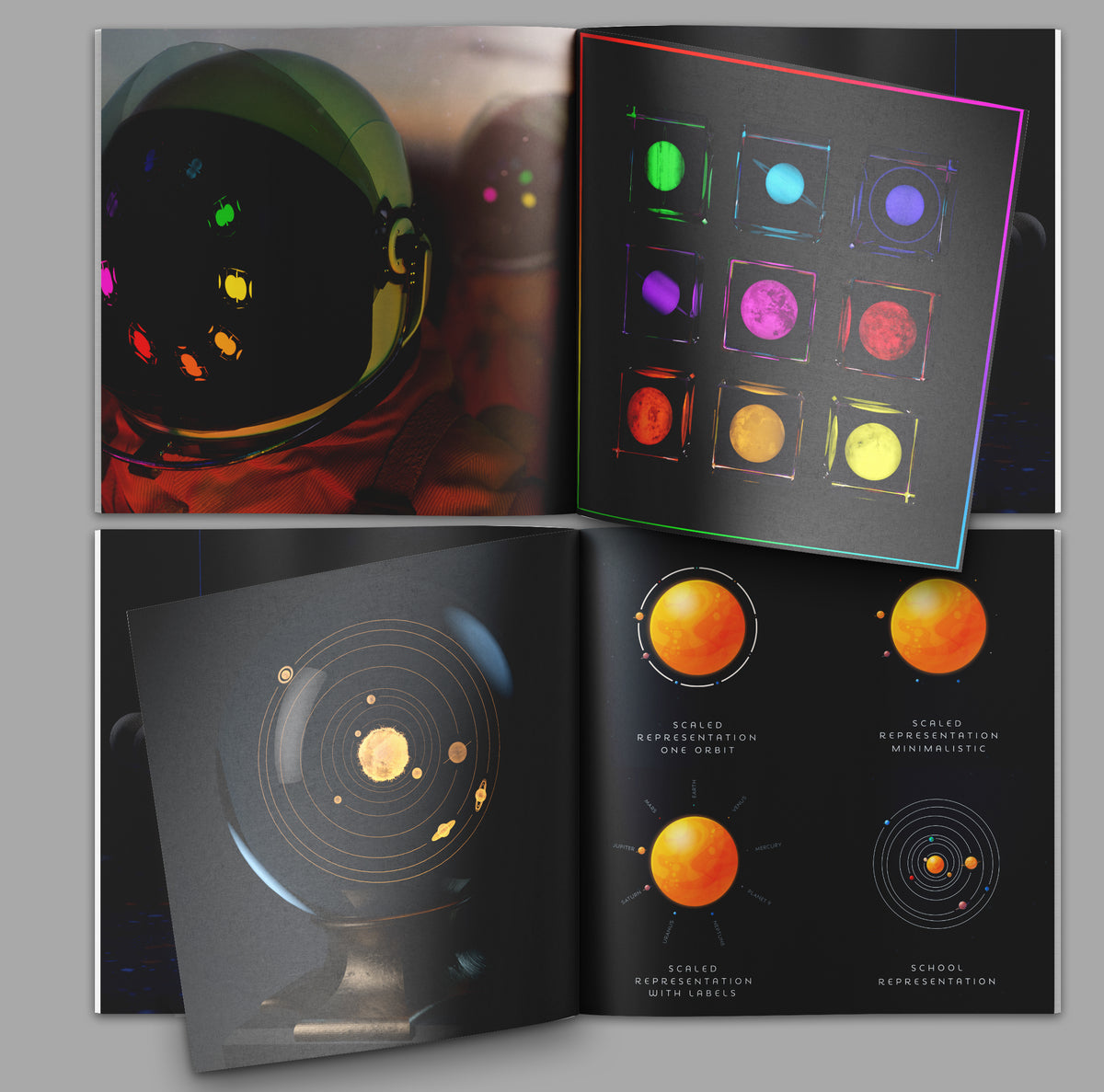 The Solar System - Digital Art Book | CinkS labs GmbH
